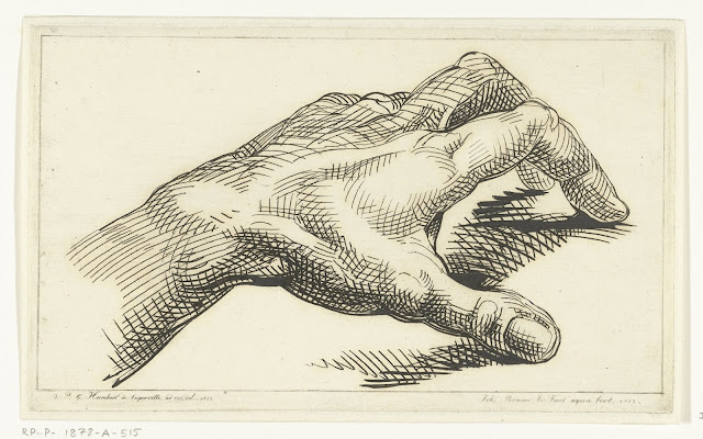 Spencer Alley: Artists studying Hands - after 1700 (Rijksmuseum)