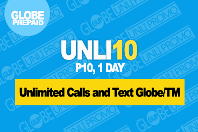 Globe Unlipromo - Text, Call, Data, Combo, Validity Days, Gosakto and More