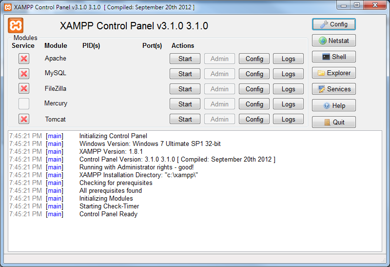 Tahapan Instalasi vcredist_x86 dan xampp versi 1.8.1 - Belajar Coding.