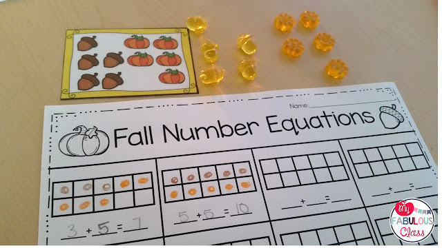 Fall Sensory Bins - My Fabulous Class