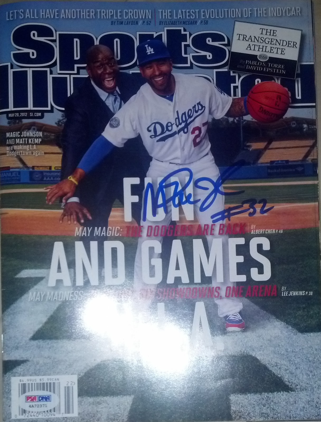 Dodger RAMblings: Magic Johnson Autograph Signing - Recap & Photos