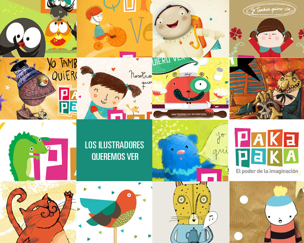 Los ilustradores también quieren Paka Paka: Descargables...