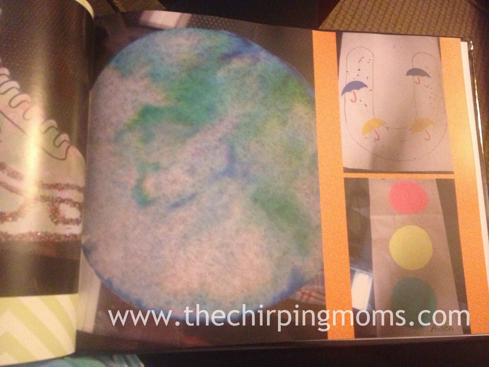 "Kid Art" Memory Book - The Chirping Moms