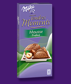 Enfardadeira Gulosa: Milka Mousse Chocolate