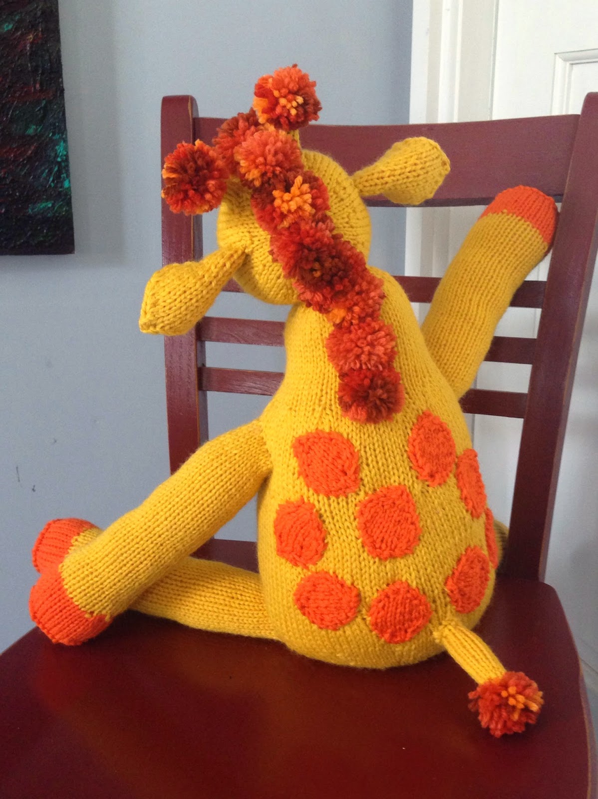 Adventures of a Northerner: FO: Gerald the Dancing Giraffe
