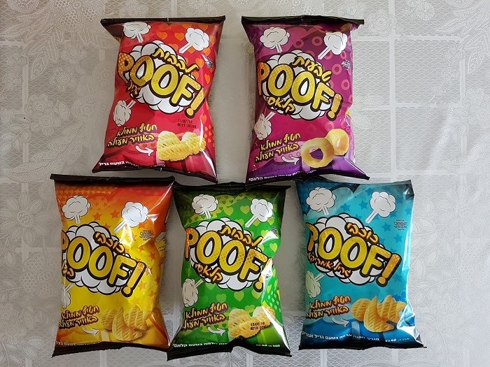 מה ה-!POOF שלך? חטיף חדש של שסטוביץ - מלא אוויר! - לאכול להרגע להנות ...