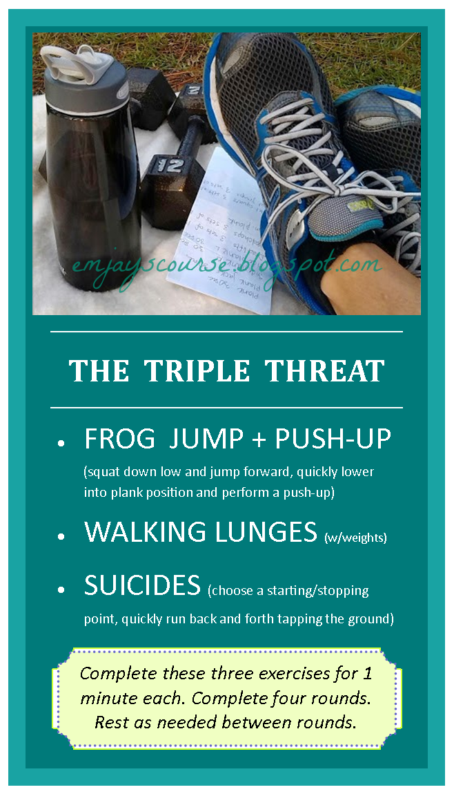 emjay's course: Triple Threat Workout!