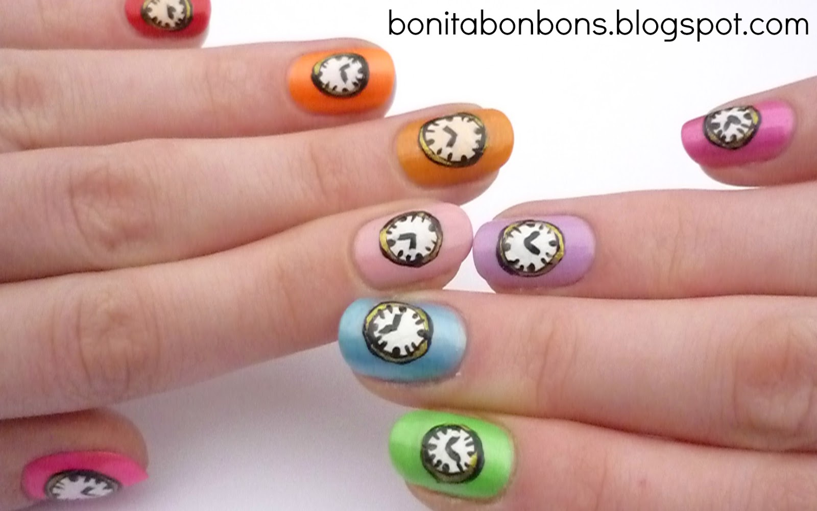 Clock nails | get PAINTED