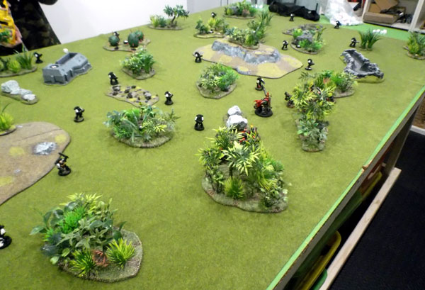 Tom's Toy Soldiers: 40K Tree Campaign - Orks v Templars Rescue!
