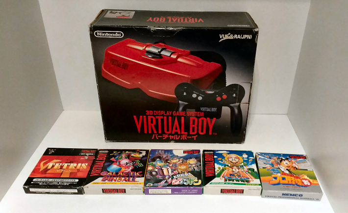 Retro Treasures: Nintendo Virtual Boy & Games