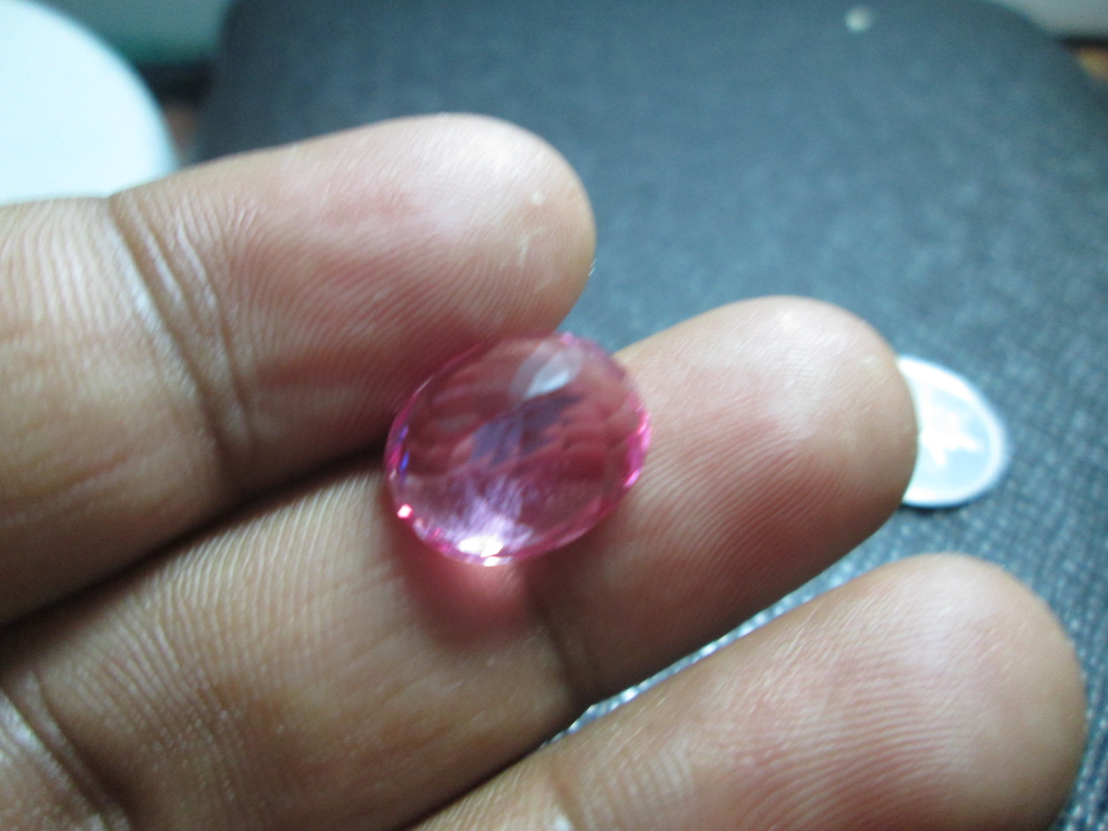 batu permata 4u 01125649604: natural pink topaz 10.5crt