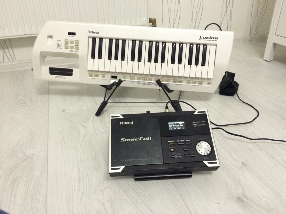 Infrequent Sound [sex.tex] technology: Roland SonicCell Expandable ...