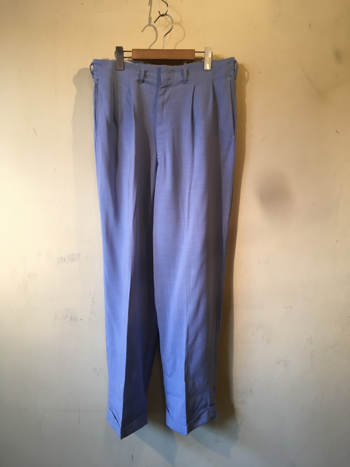 TREDICI: 04/30 Special Fabric Slacks Pants・・・・・①