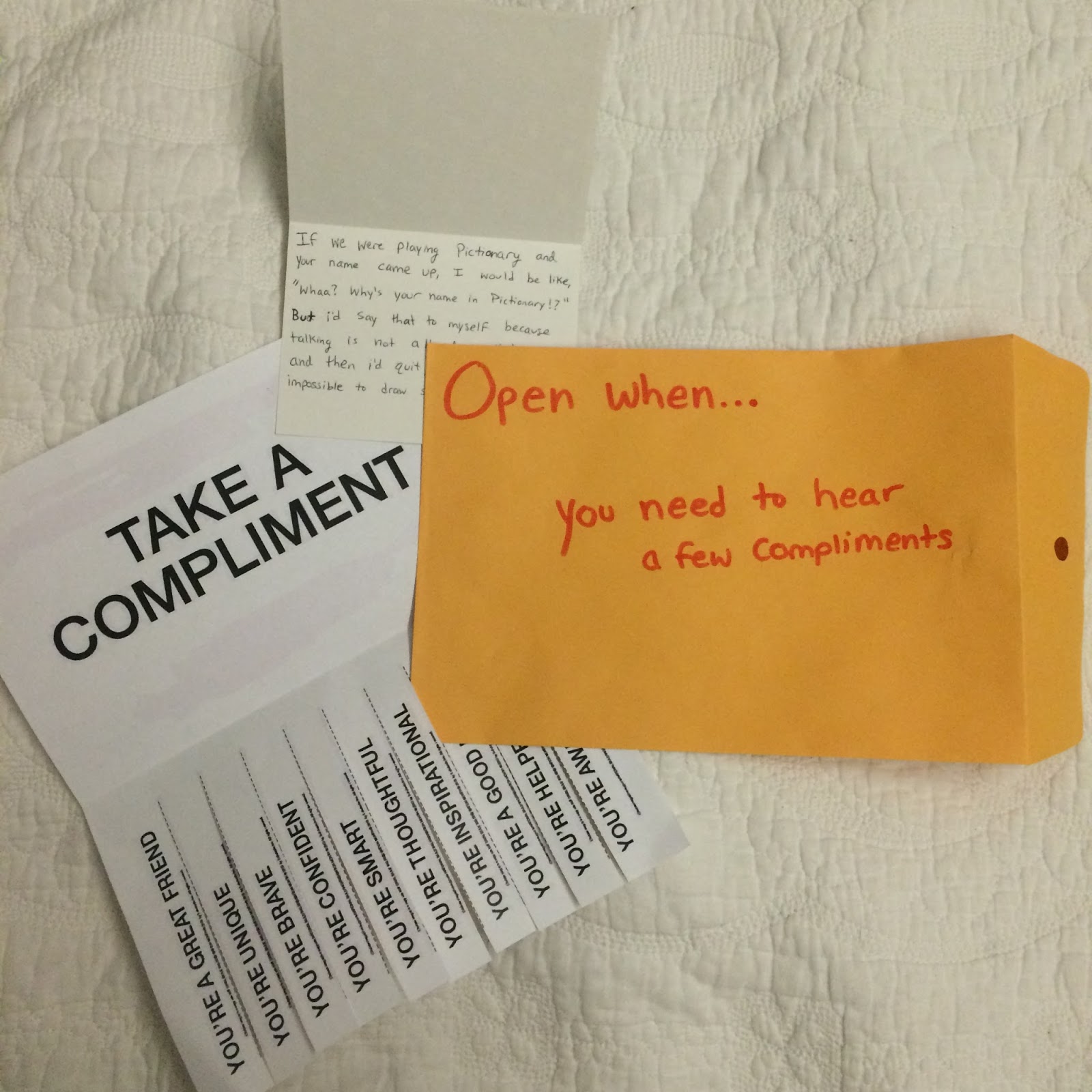 Live, Laugh, Love Makeup!: DIY: Open When... Envelopes!