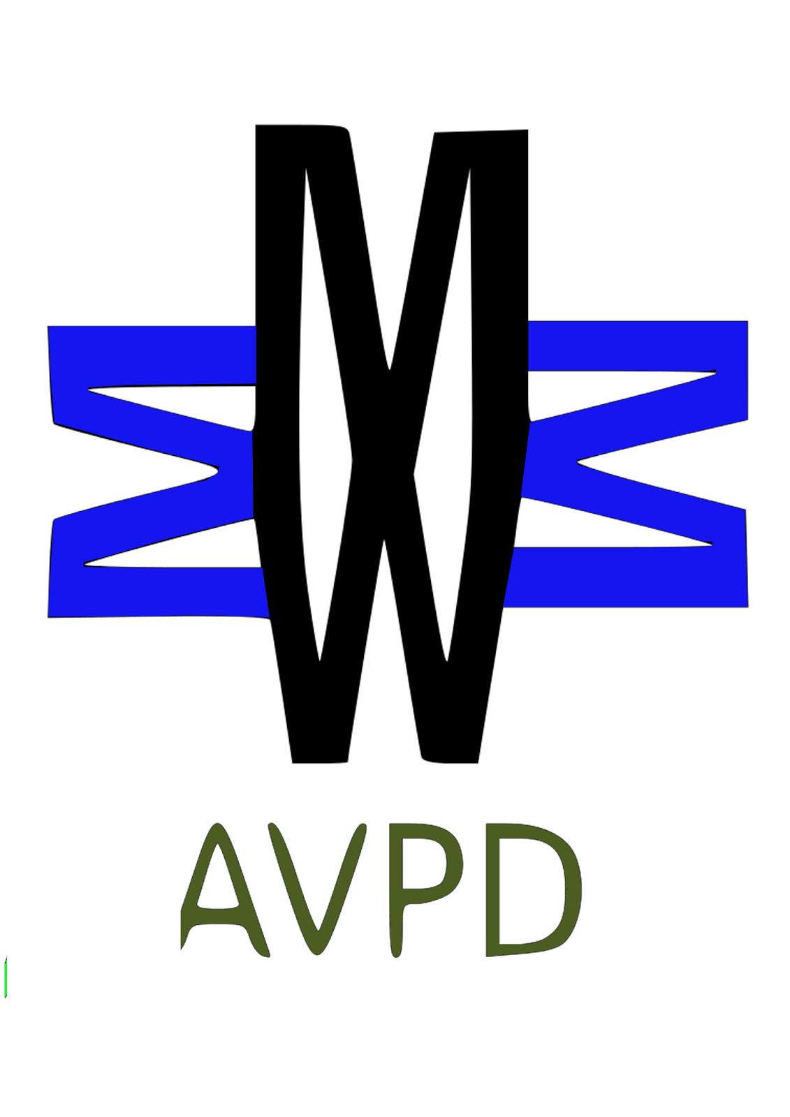 Blog de Jose David : logo AVPD dos colores y negro