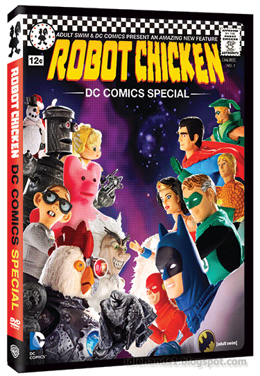 Idle Hands: Robot Chicken DC Comics Special On DVD & Blu-ray July 9th