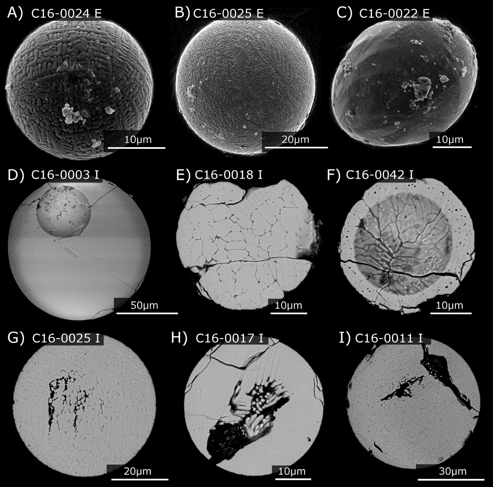 Sciency Thoughts: Micrometerites from Late Cretaceous Chalk depostits ...