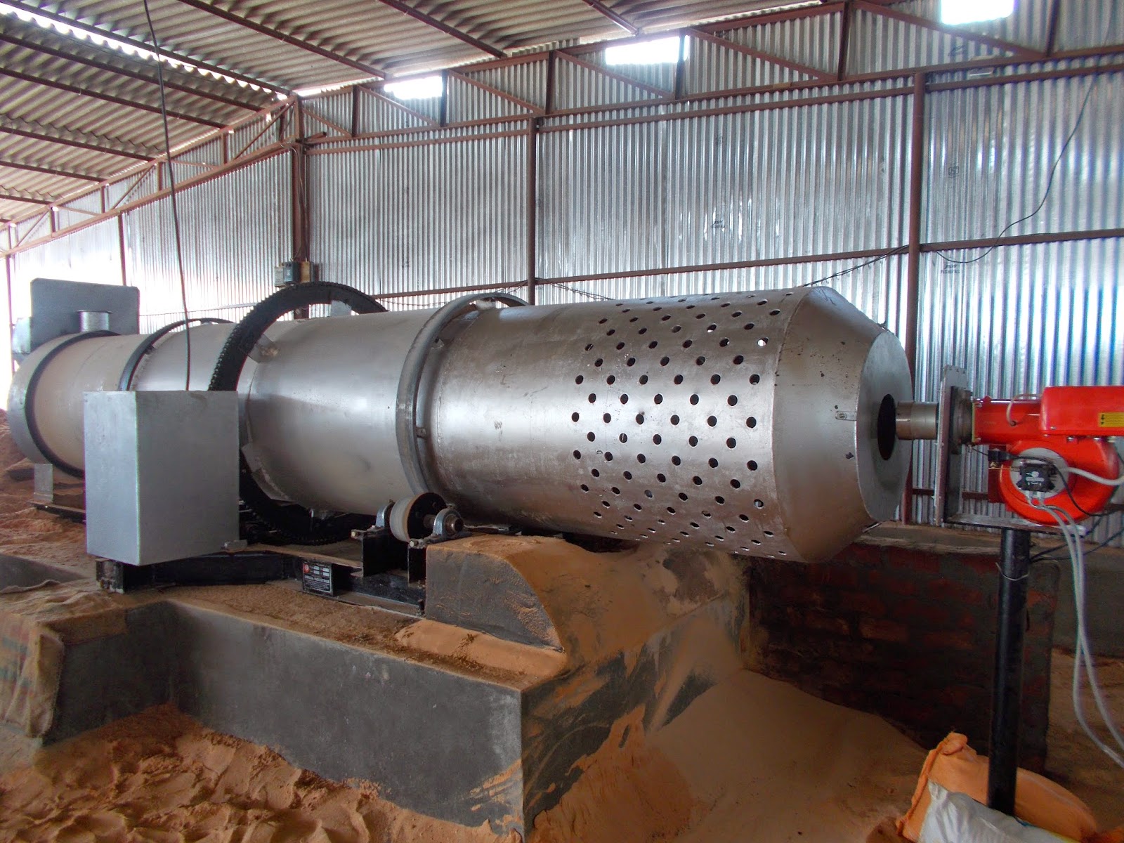 RESIN SAND COATING PLANT