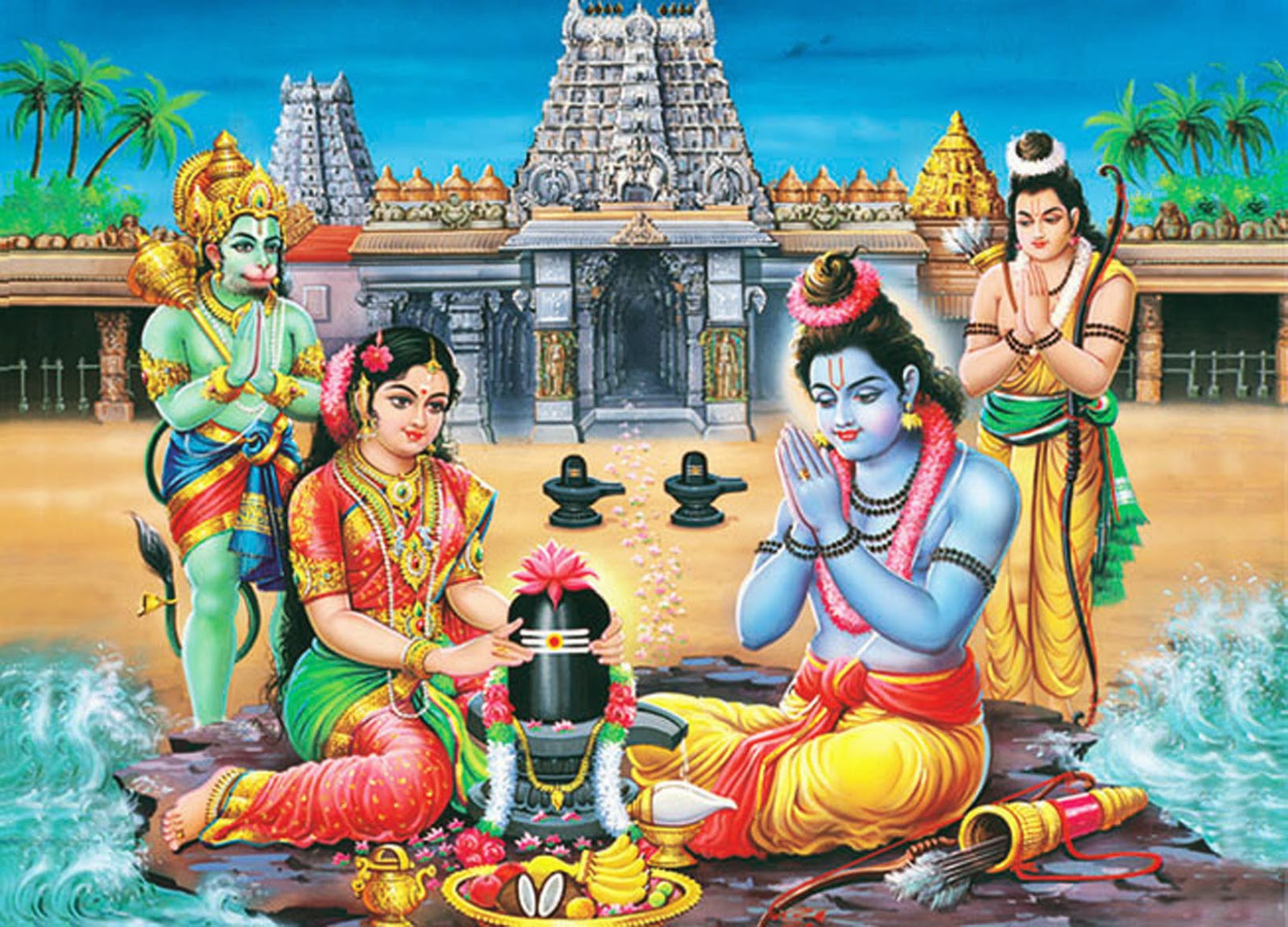 Gods-Leaders-Images-Drawings: Gods of India & Hindu Gods