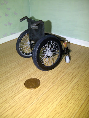 Teeny Tiny Things: Miniature 1/12th Scale Wheelchair
