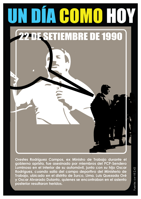un dia en la memoria: Asesinato de Orestes Rodríguez Campos