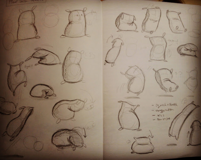 Afflatus: 2D principles animation subject: head rotation study 1 ...