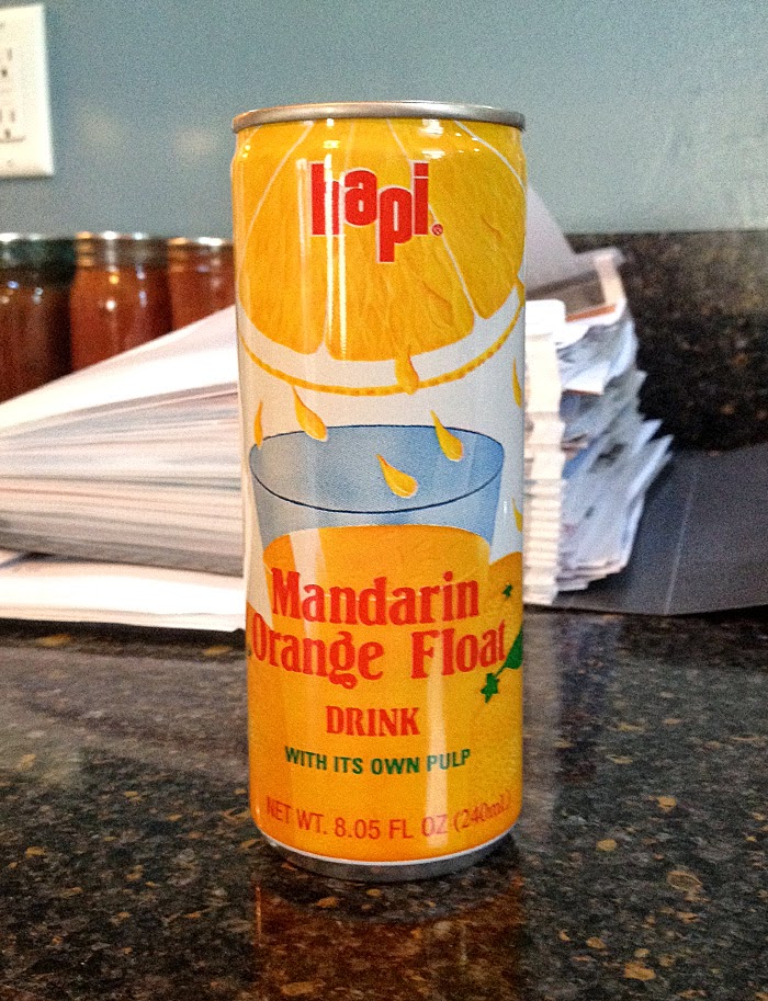Steve's Root Beer Journal: Hapi Mandarin Orange Float Drink