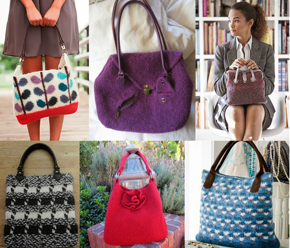 Knitter's Pride: Winners + Felted Bags for Fall