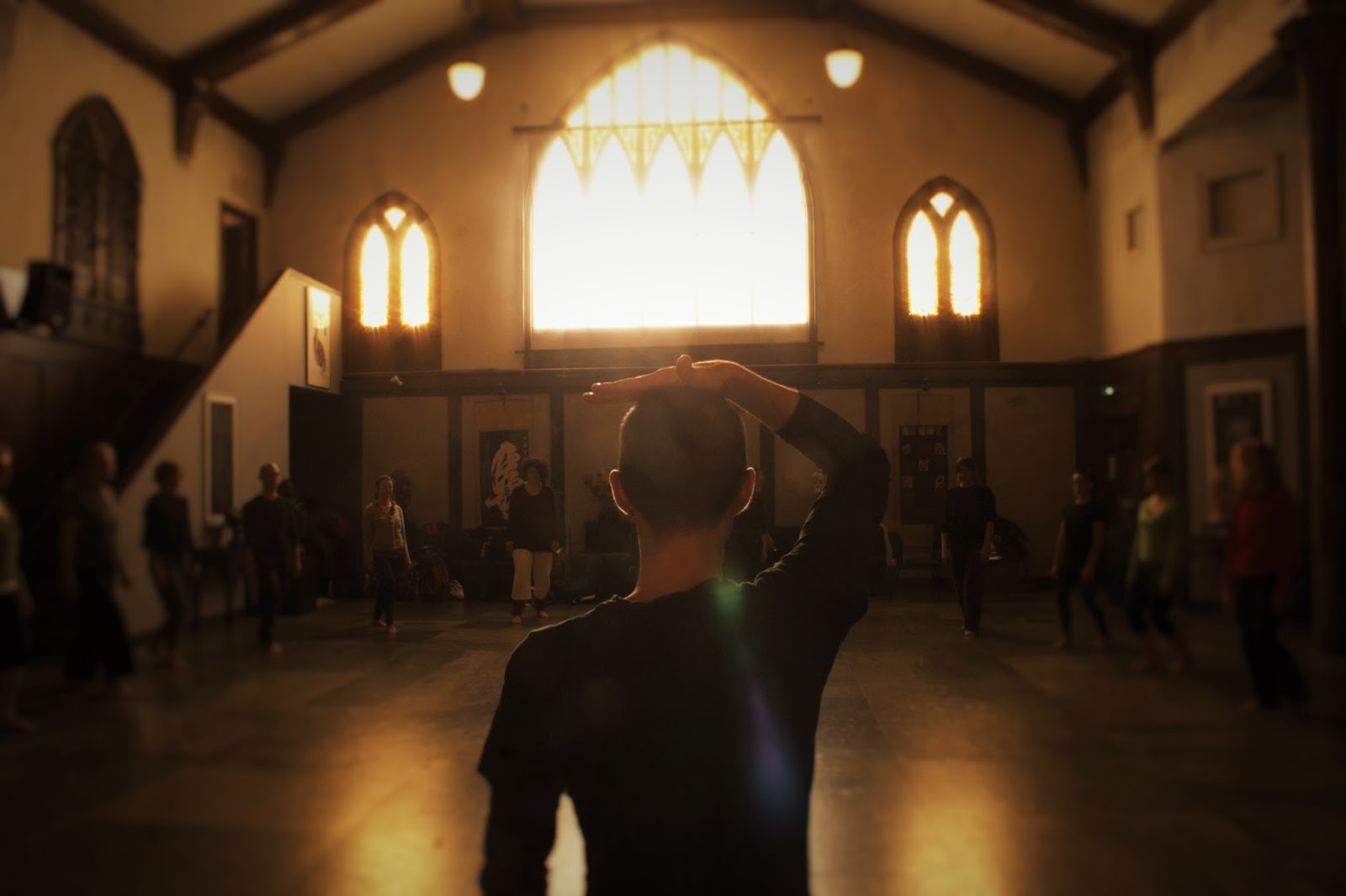 COMPAÑIA RUTA de la MEMORIA: Primer día Taller de Butoh, dirigido por ...