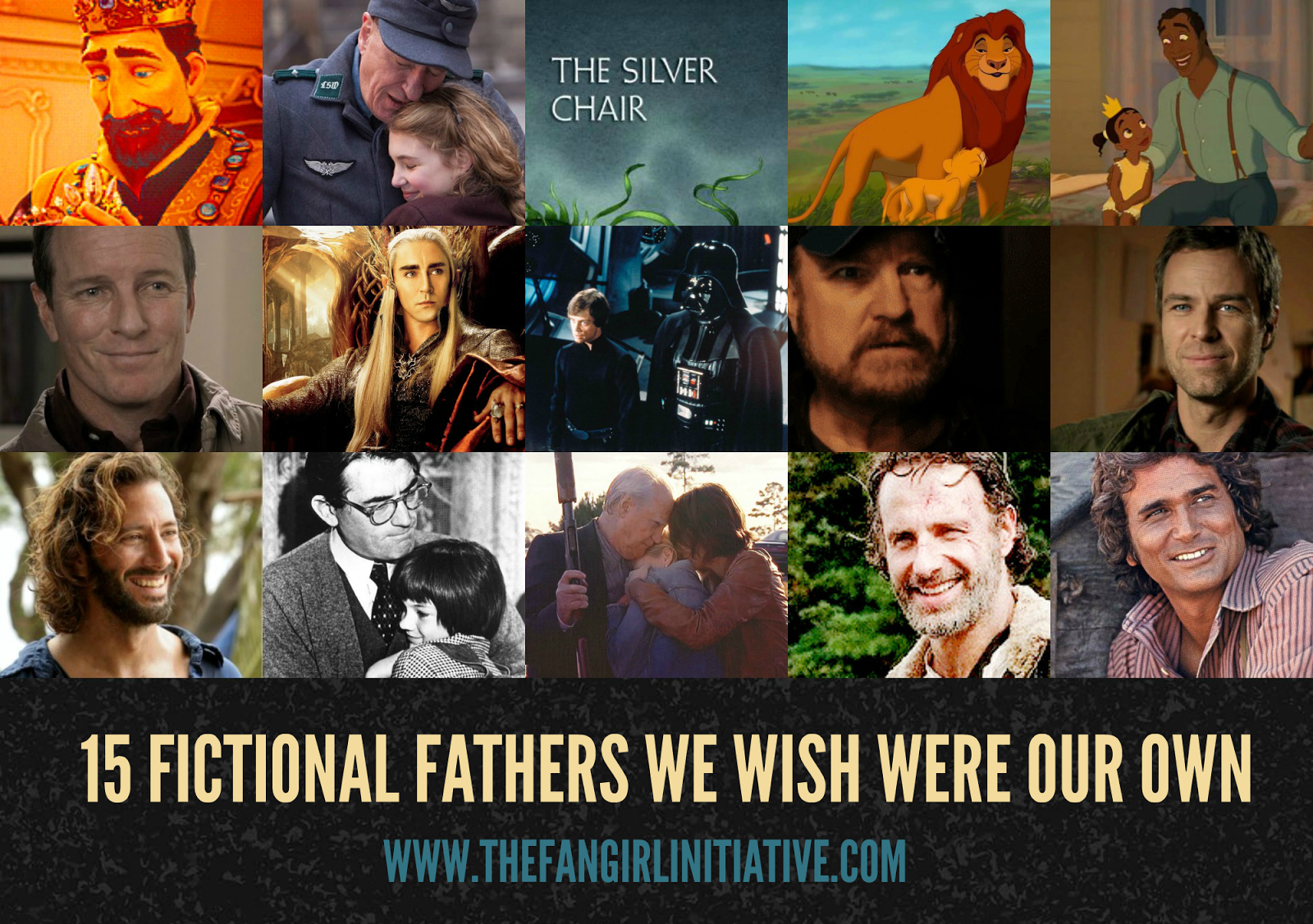 15 Fictional Fathers We Wish Were Our Own ~ The Fangirl Initiative