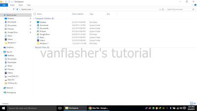 Menambahkan File, Folder dan Menonaktifkan Fitur Quick Access Pada ...