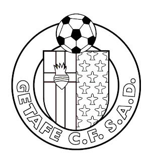 Dibujos para Colorear, Pintar , imprimir.....: Escudo del Getafe