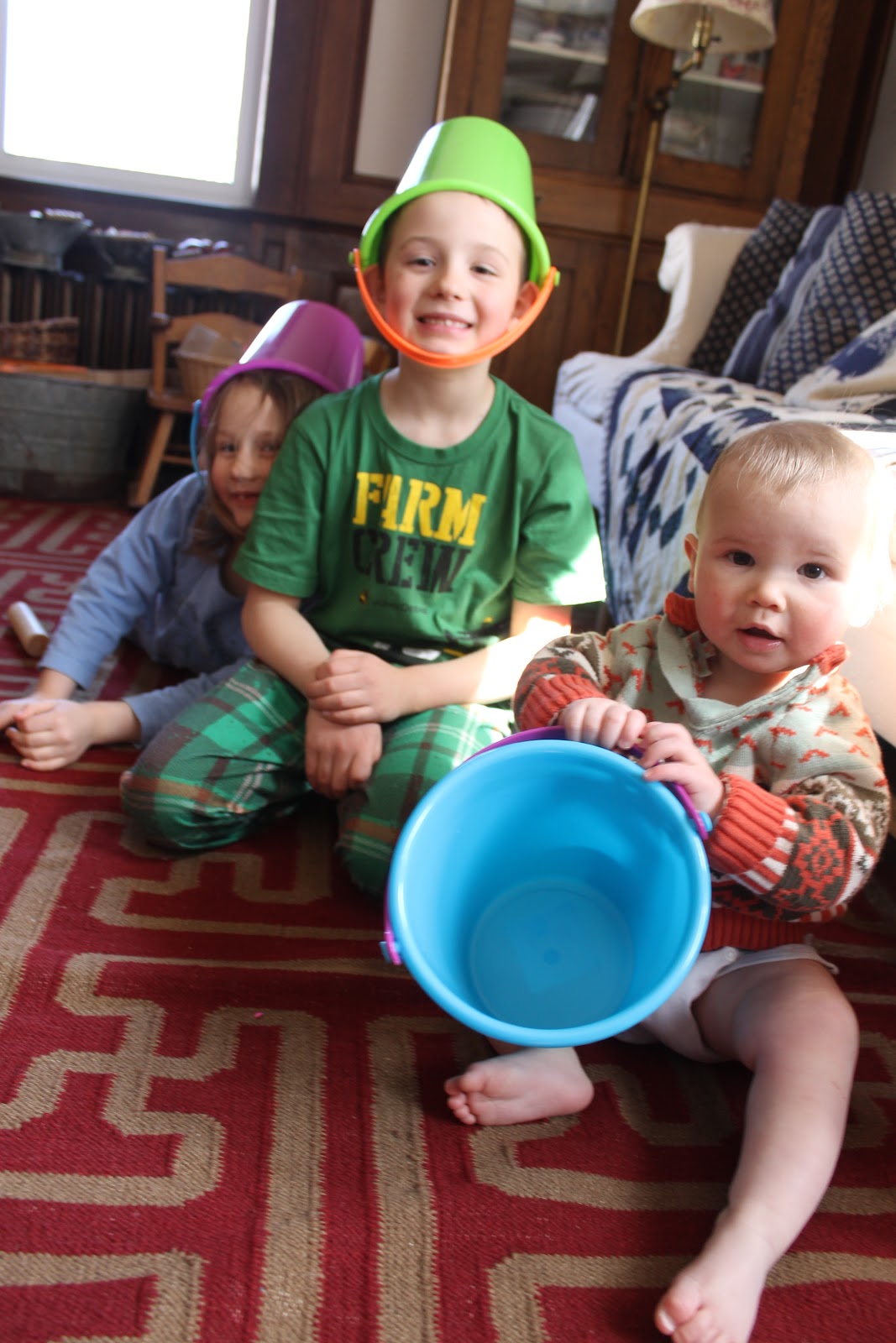 born imaginative.: Bucket heads