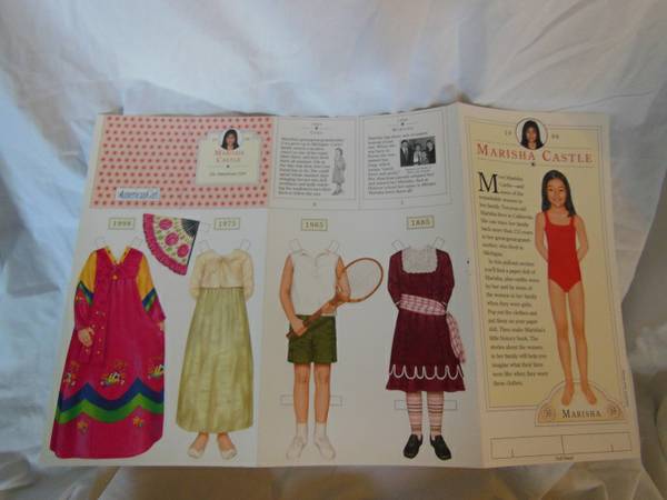 Look and Find Treasures: American Girl Paper Dolls 1998-2000