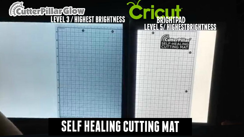 CRICUT BRIGHTPAD VS. CUTTERPILLAR GLOW | Ken's Kreations