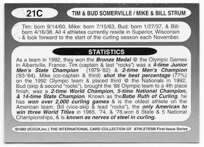 Curling History: Trading Cards