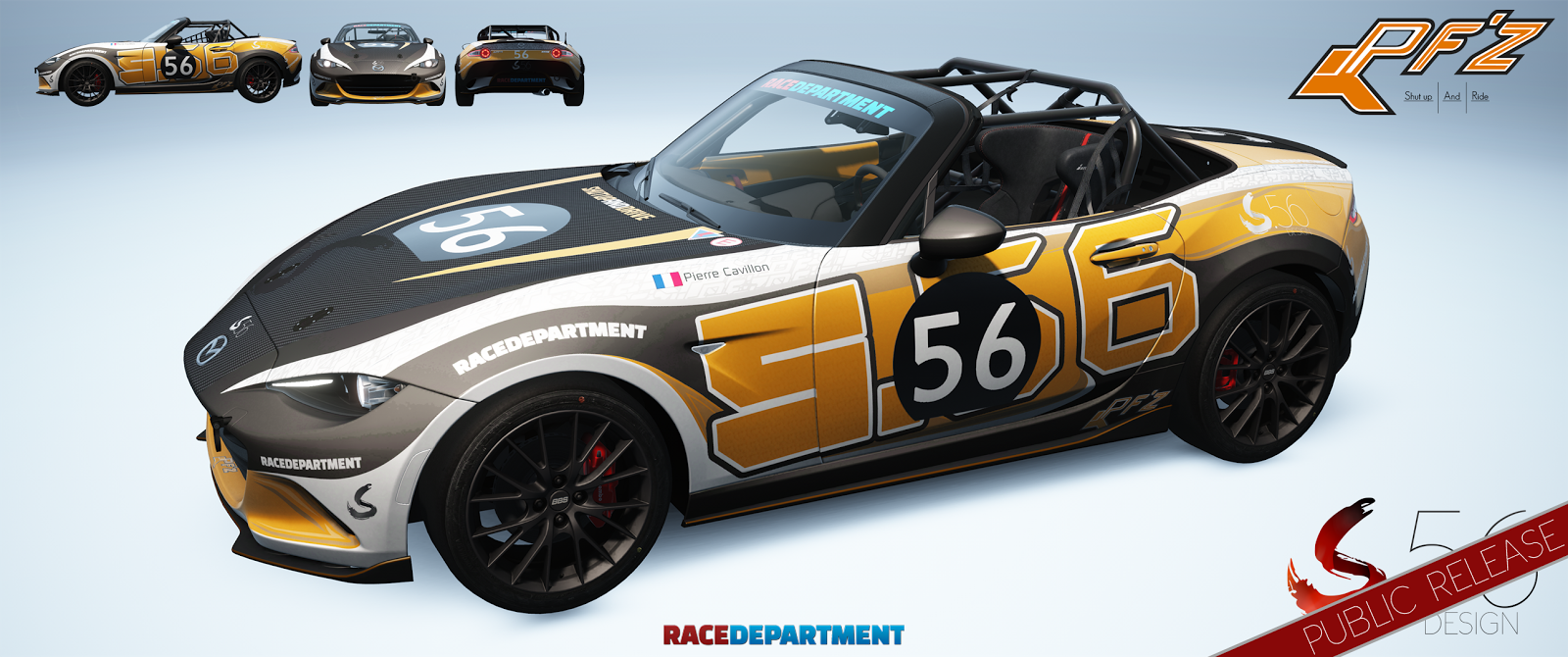 S.56 Design: Mazda MX5 Cup S.56 Design #56