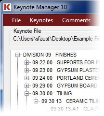 Revit Add-Ons: Keynote Manager by Revolution Design