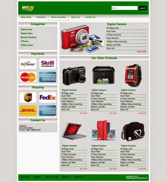 Contoh Template Website