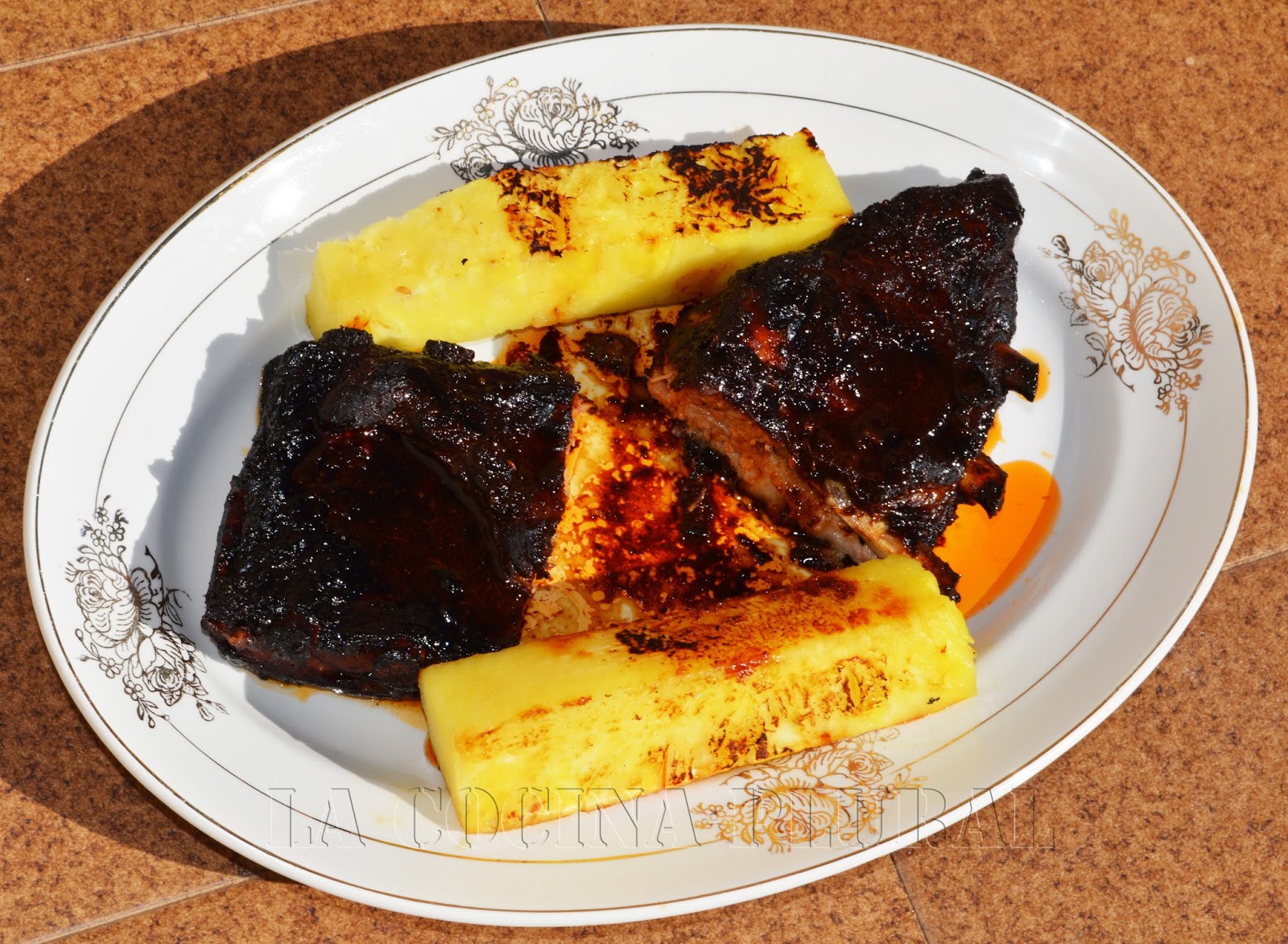 LA COCINA PLURAL: COSTILLA DE CERDO ADOBADA CON PIÑA