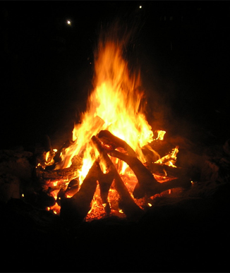 The Pursuit of Awesomeness: Bonfires and Thunderstorms