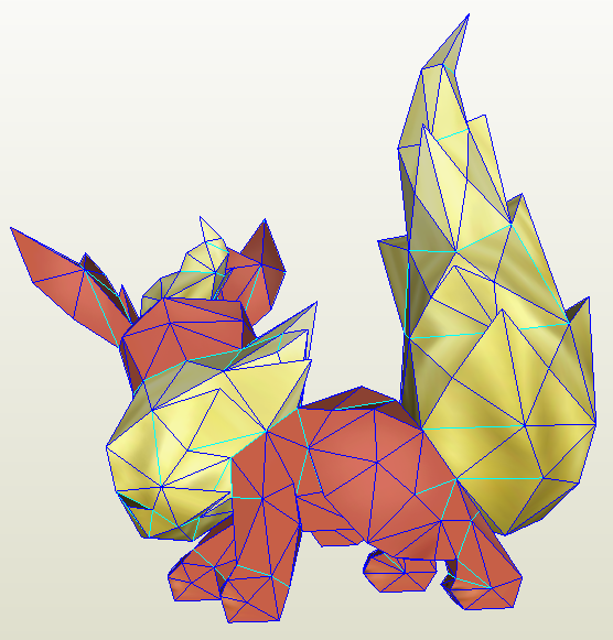 PaperDictos: Flareon - Papercraft - MEGA