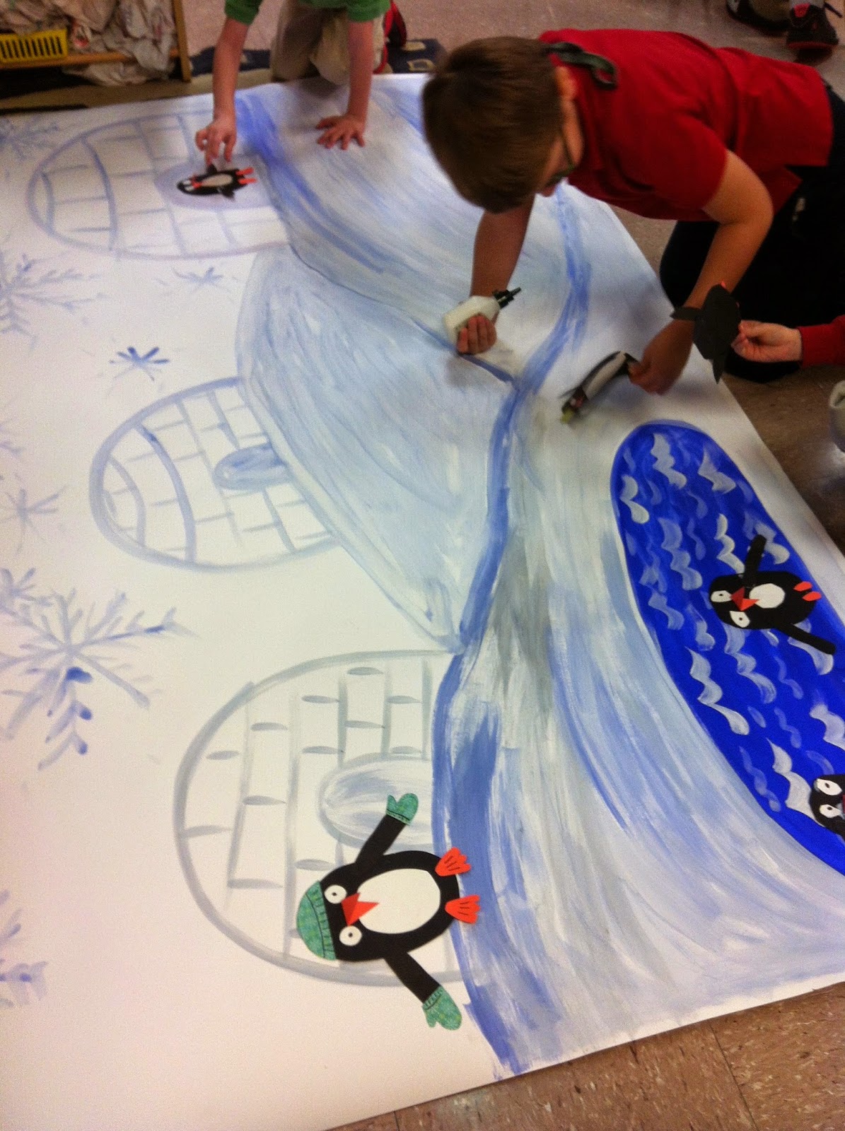 ChumleyScobey Art Room: Penguins in Antarctica