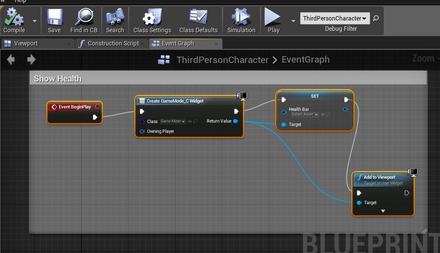 UE4 Tutorial || Health Bar || and 2 Ways to Take Damage | Unreal Tutorials