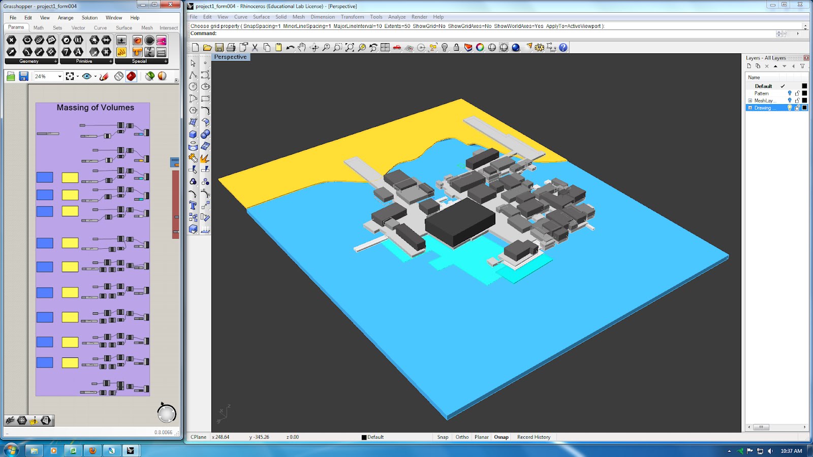 Parametric Modeling in Architecture: ARCH689 Project 1