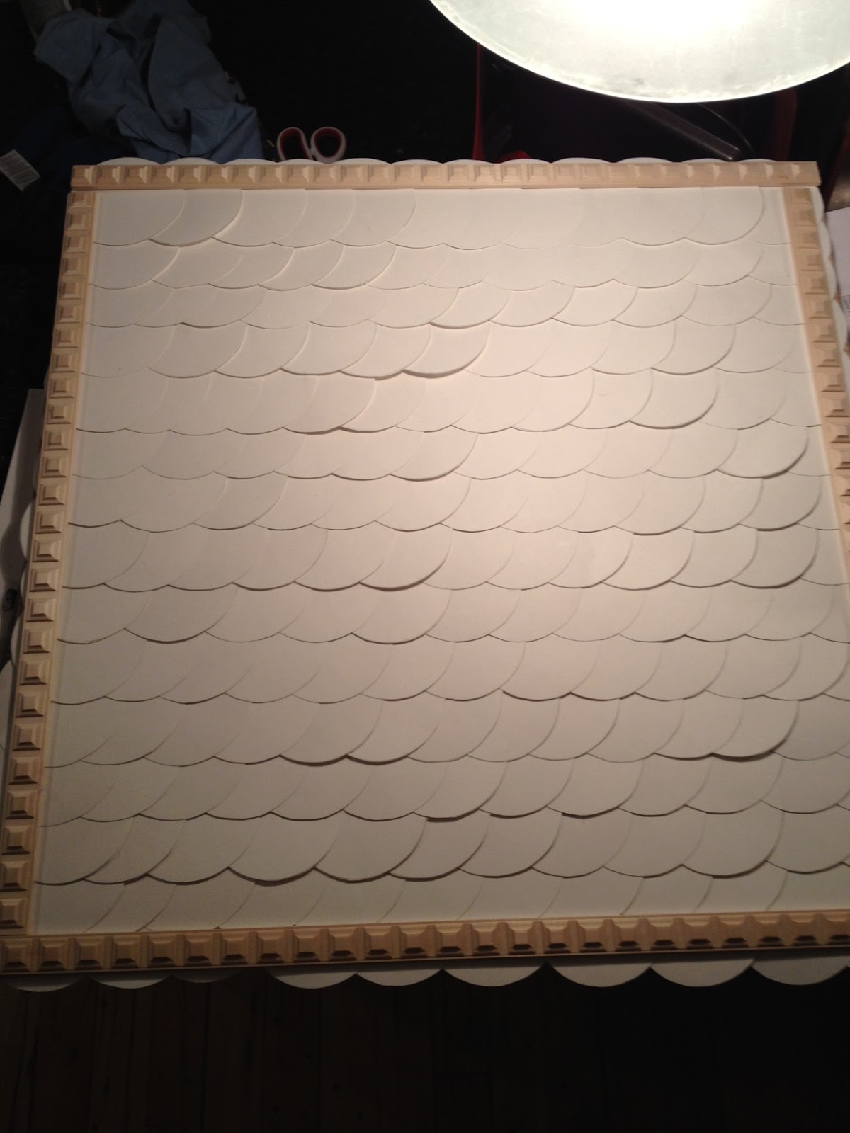 sadie + stella: DIY: fish scale art