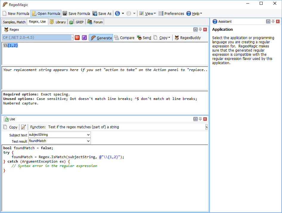 Living and breathing the world of Microsoft: Tools for creating Regular Expressions in C#