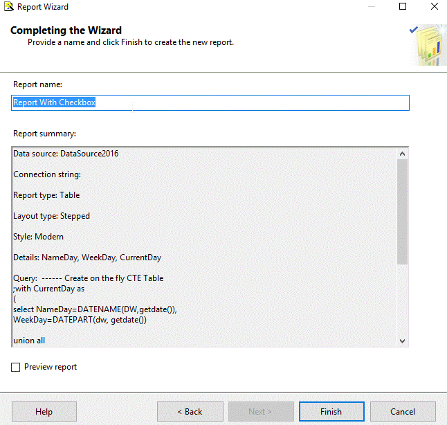 Microsoft Business Intelligence (Data Tools)|SSRS - Display Checkboxes ...