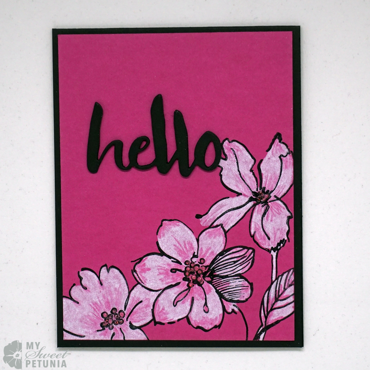 My Sweet Petunia: Simple Colored Pencil Cards
