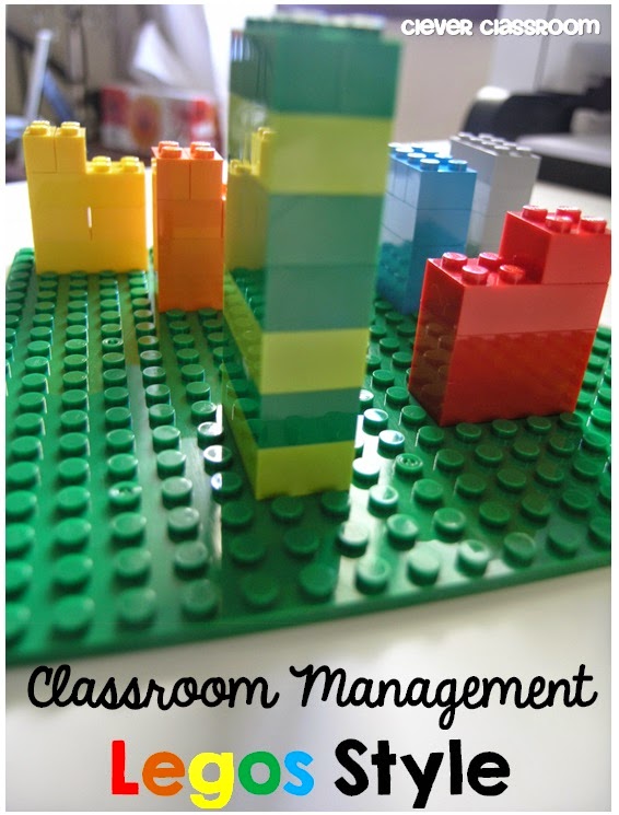 Primary Chalkboard: Classroom Management Legos Style!
